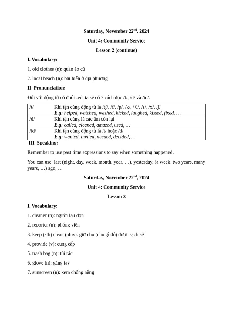 Unit 4 (l2-continue) | PDF