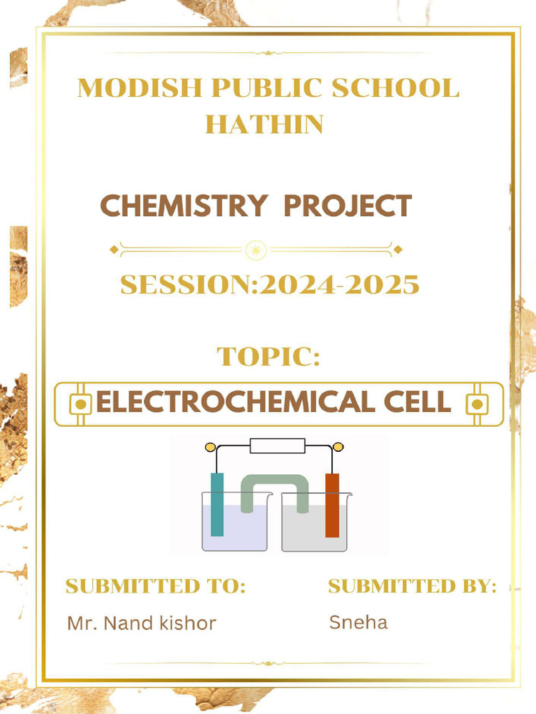 Chemistry Project | PDF
