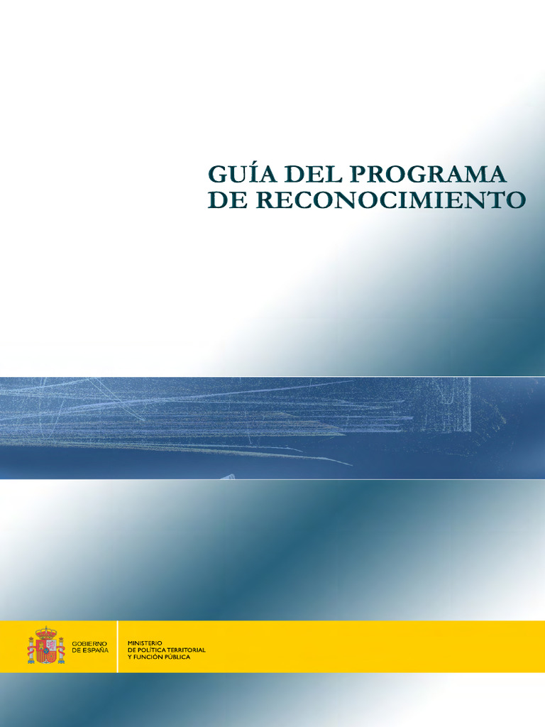 Guía del Programa de Reconocimiento Público | PDF | Evaluación | Administración Pública
