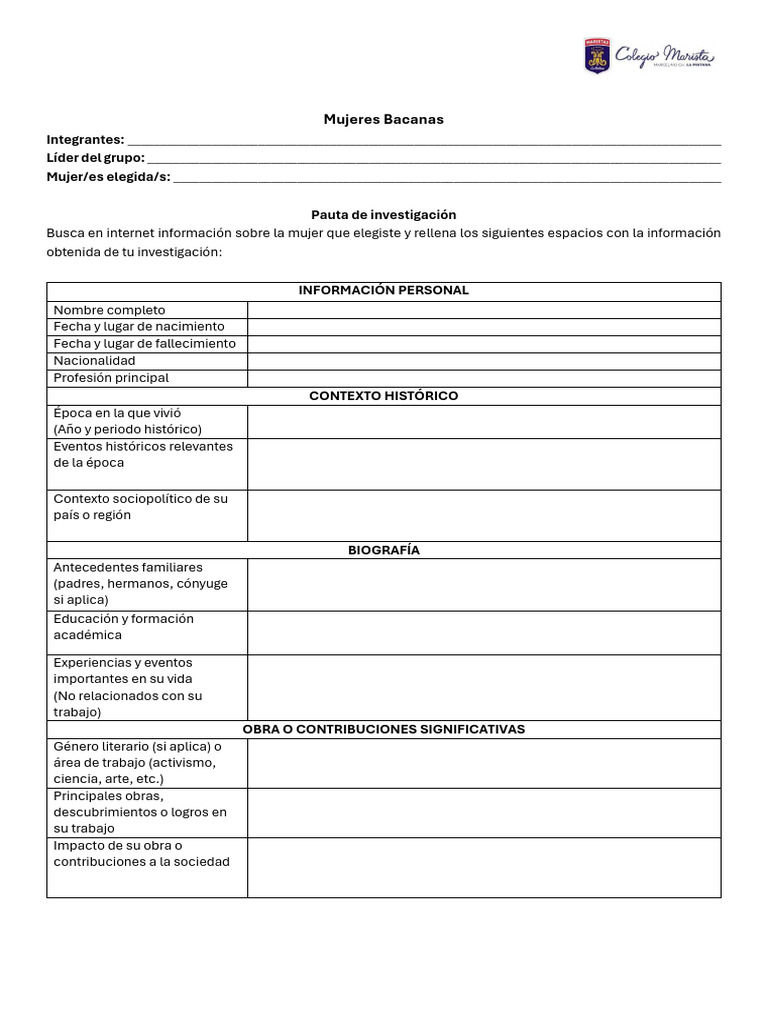 Proyecto 7mo Infografía | PDF | Evaluación | Mujer