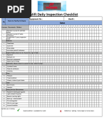 HPT Trolley Checklist | PDF