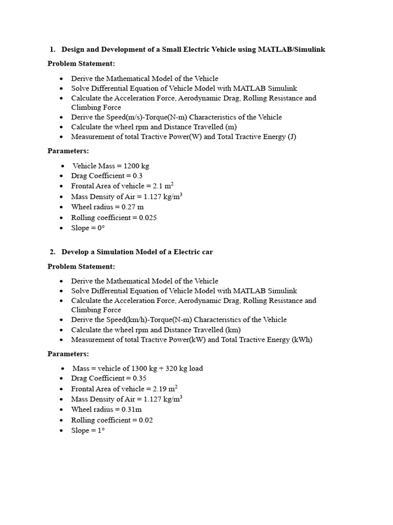 EV Projects | PDF | Drag (Physics) | Aerodynamics