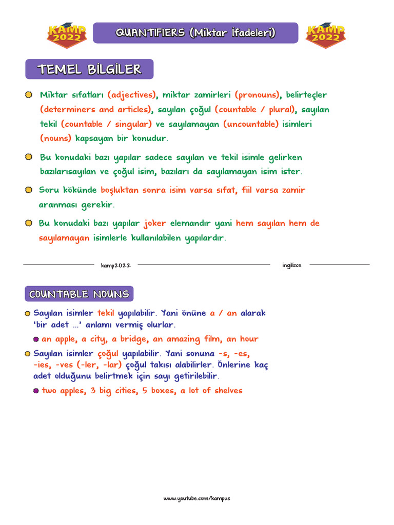 Quantifiers Büyük PDF | PDF