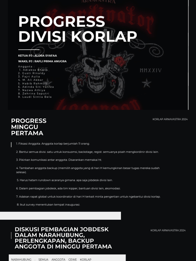 Divisi Korlap | PDF