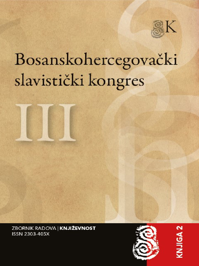 Zbornik Treci Slaviskicki Kongres Knjiga 2 | PDF