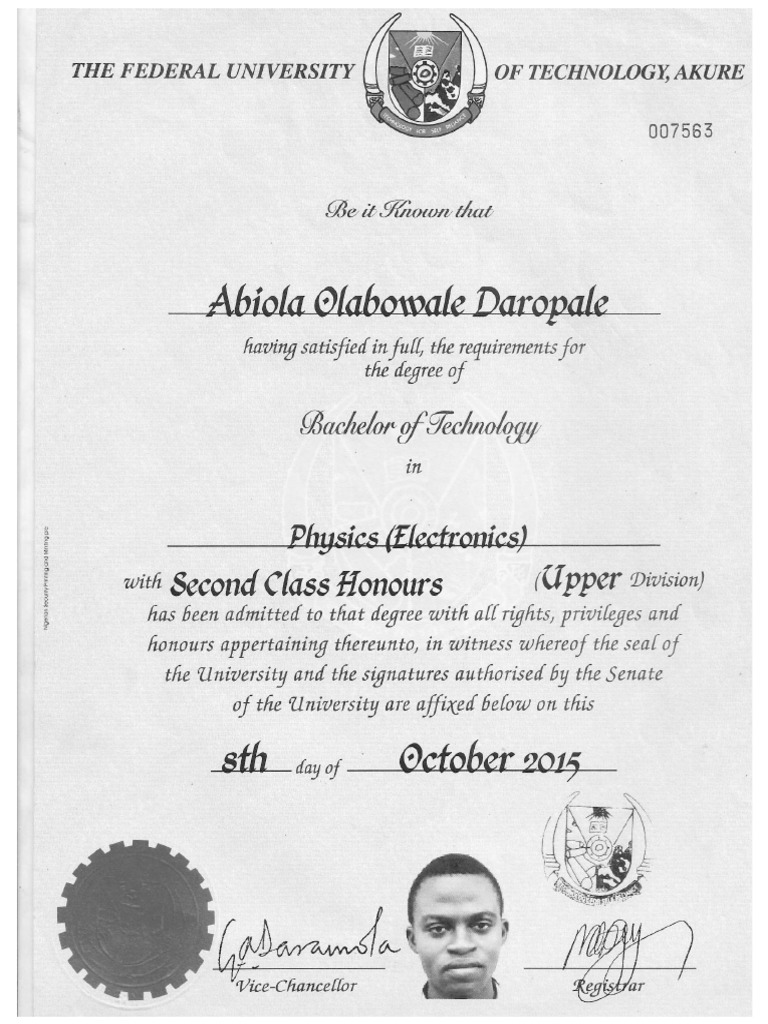 My Certificate | PDF