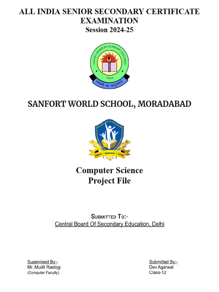 Front Page Acknowledgement and Certificate | PDF | Behavior Modification | Cognition