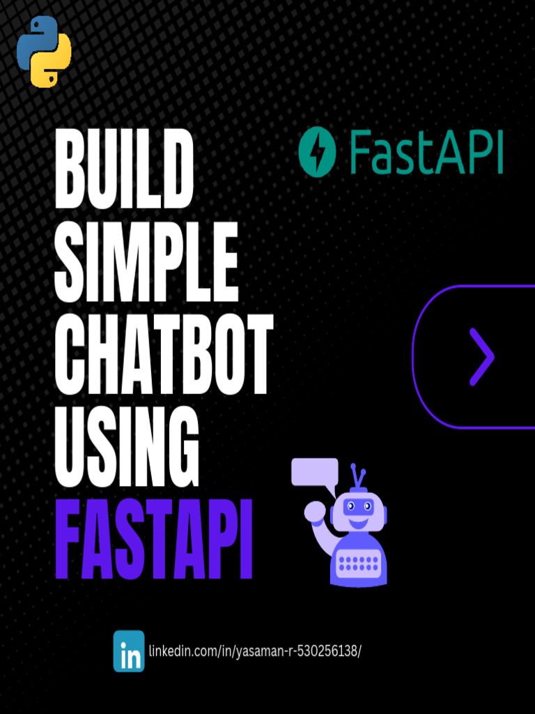 Build A Simple Chatbot With Fastapi 1733585637 | PDF | Software Development | Software Engineering