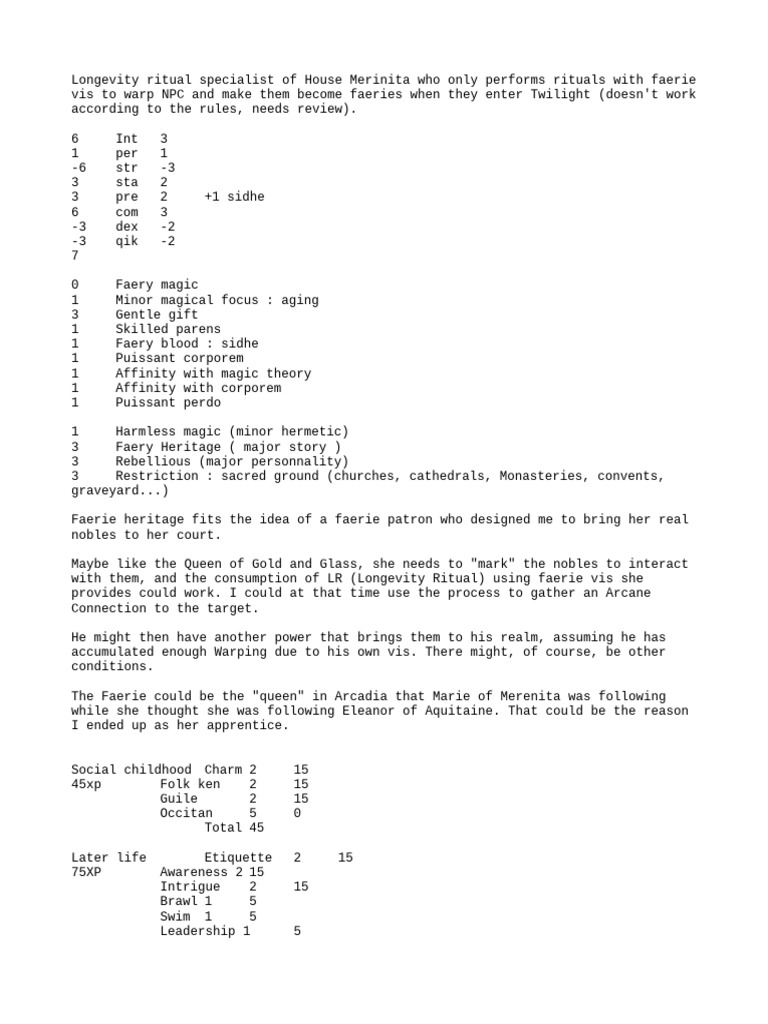 Merenita Draft | PDF | Folklore | Fairies