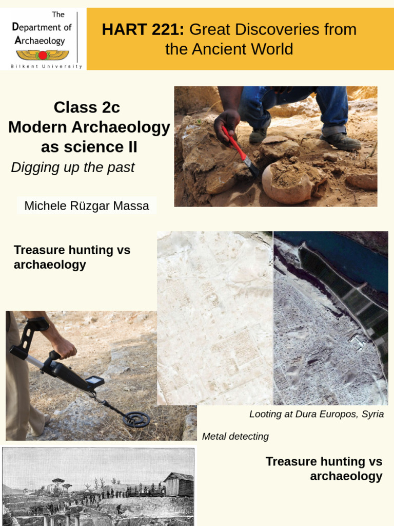 HART 221 2c Digging Up The Past | PDF | Archaeology | Science