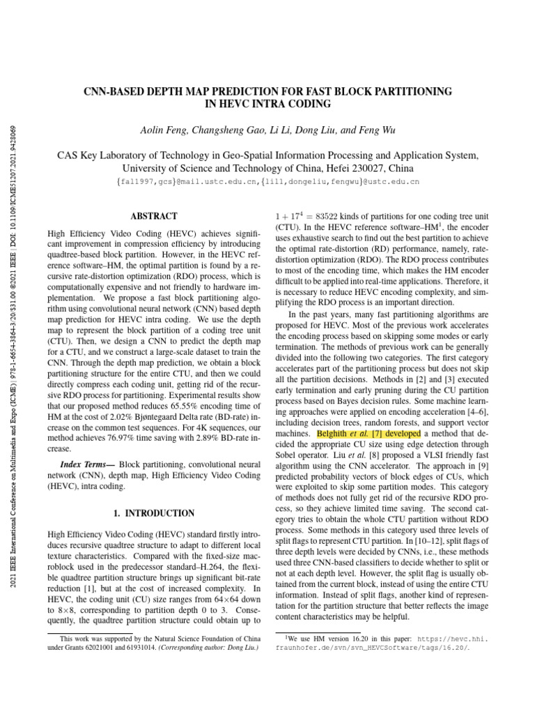 2.Cnn-Based_Depth_Map_Prediction_for_Fast_Block_Partitioning_in_HEVC_Intra_Coding | PDF ...
