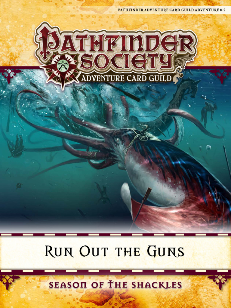 Adventure Card Guild Adventure 0-5 Run Out The Guns v2 | PDF | D20 System