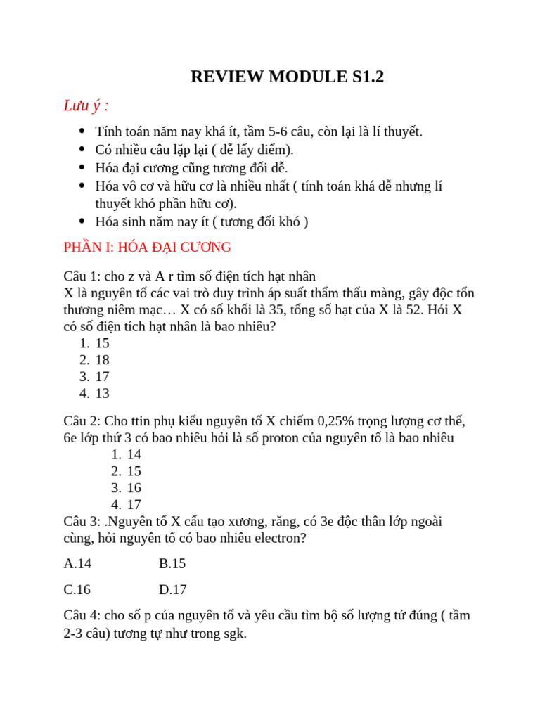REVIEW-MODULE-S1.2 k121 | PDF