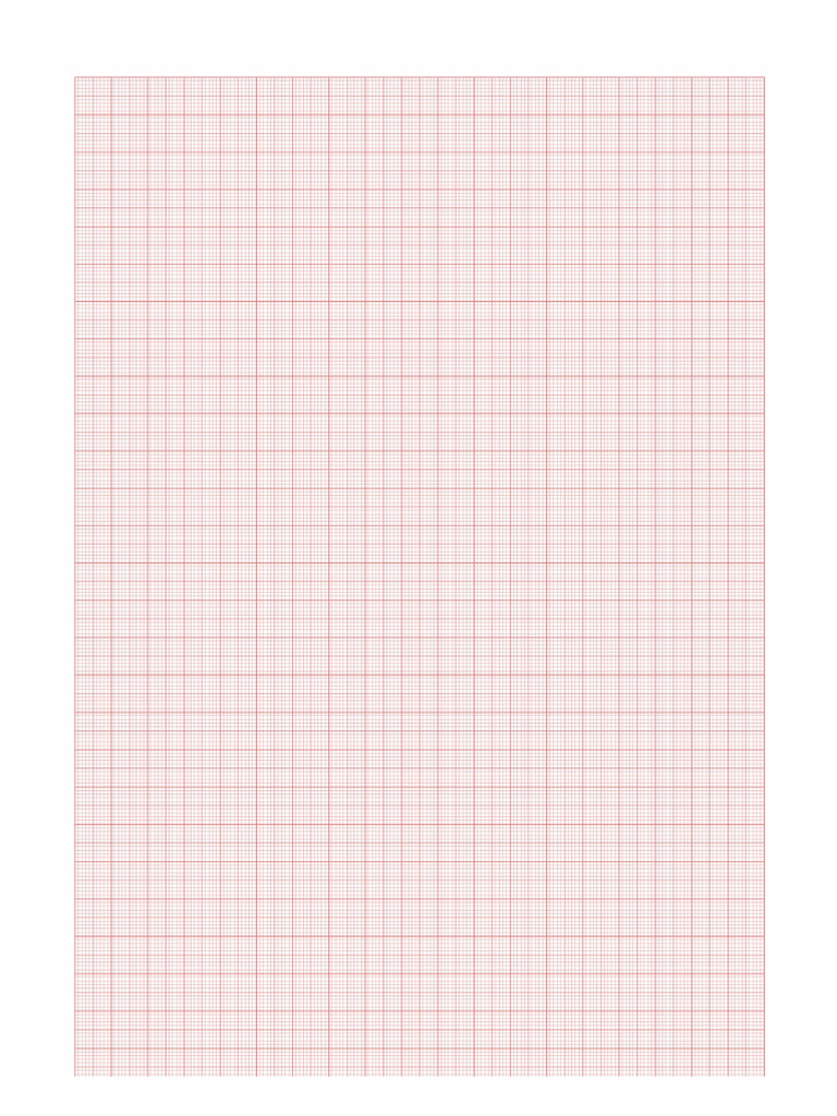 Papel Milimetrado Rojo para Imprimir | PDF