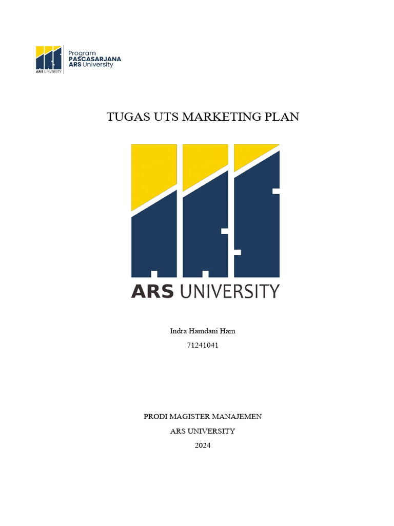 Rencana Pemasaran Rumah Sakit Stella Maris | PDF