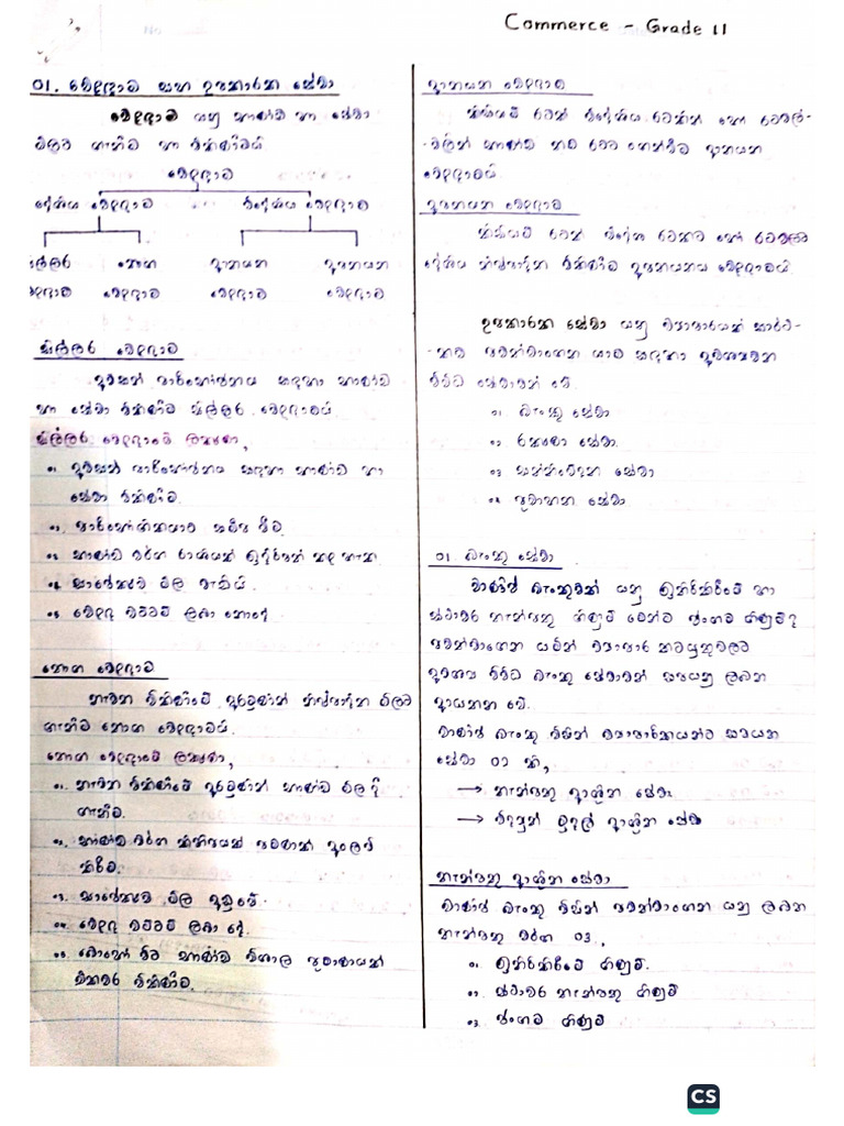 (COMMERCE) Short Notes 3 (SN) | PDF