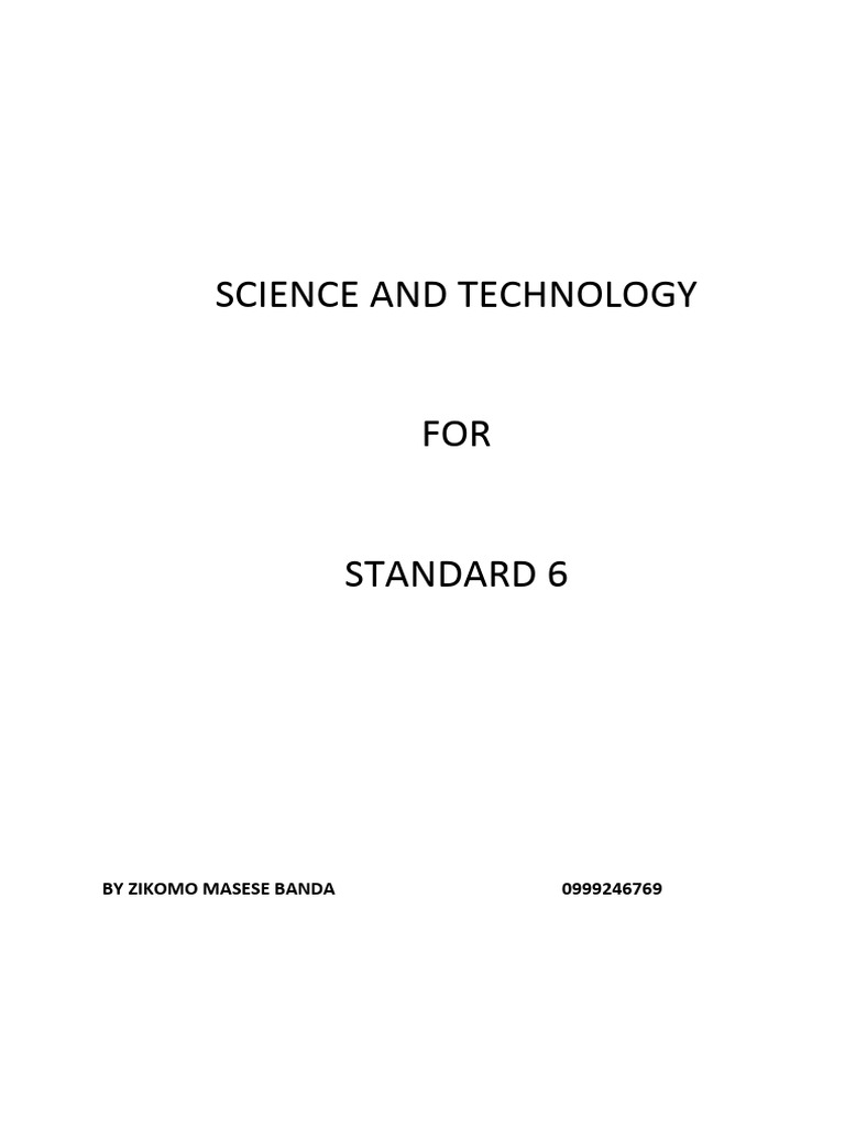 STD 6 Science and Technology-1 | PDF | Ear | Food Preservation
