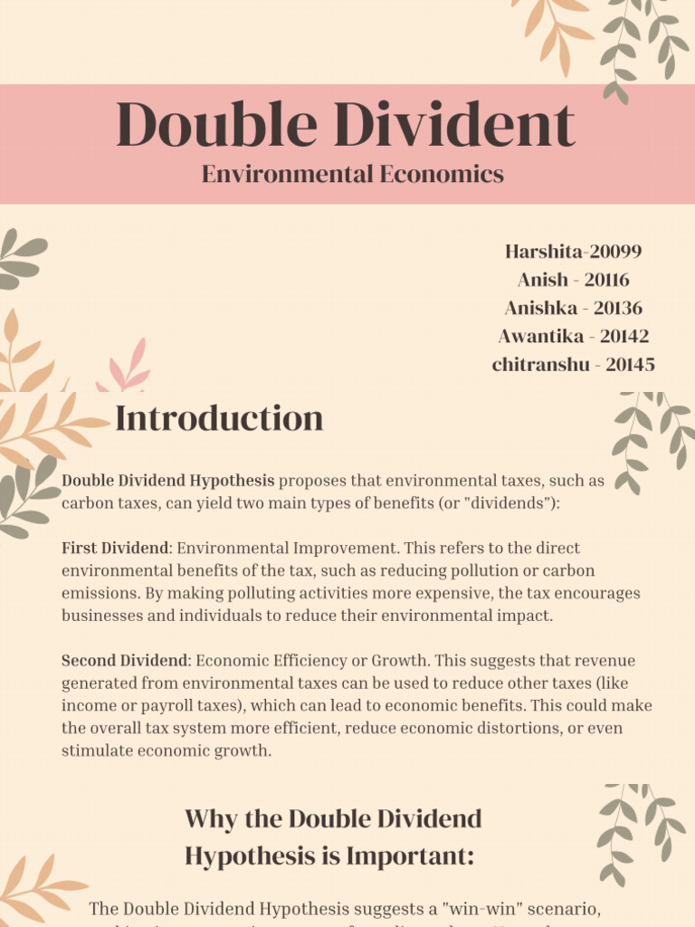 Double Divident | PDF