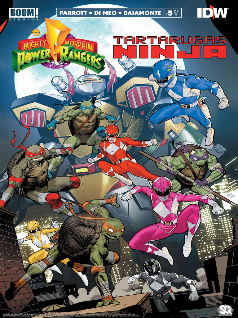 Power Rangers - Tartarugas Ninja #05 (2020) (SoQuadrinhos) | PDF