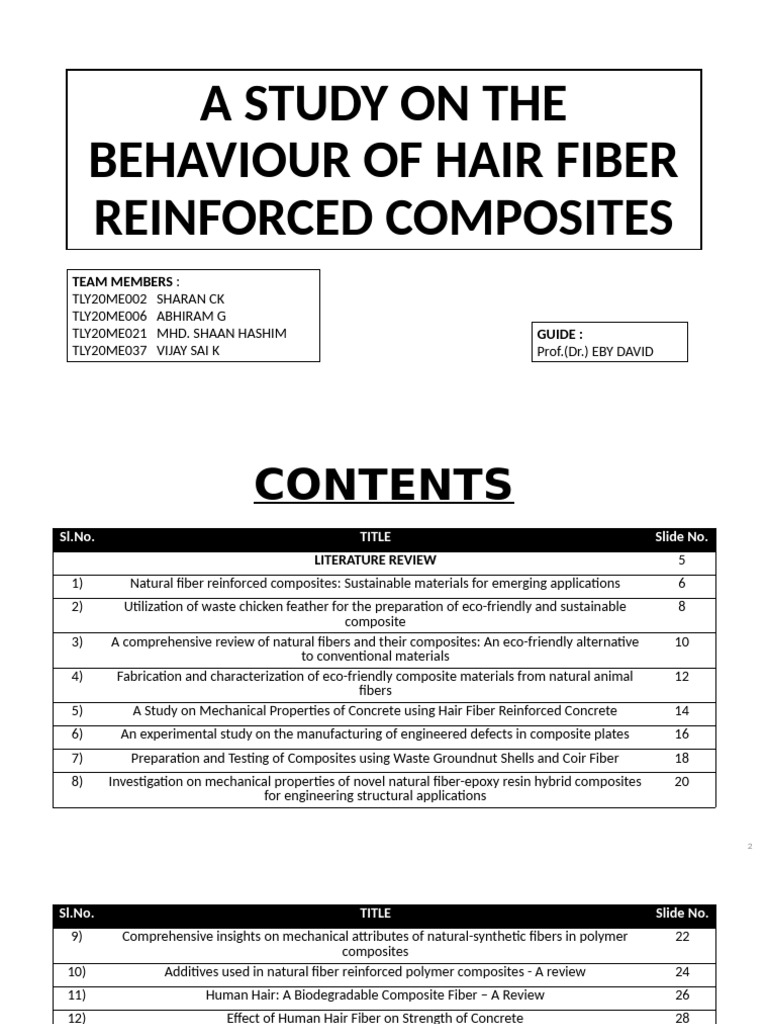 Project Final Ppt | PDF | Composite Material | Concrete