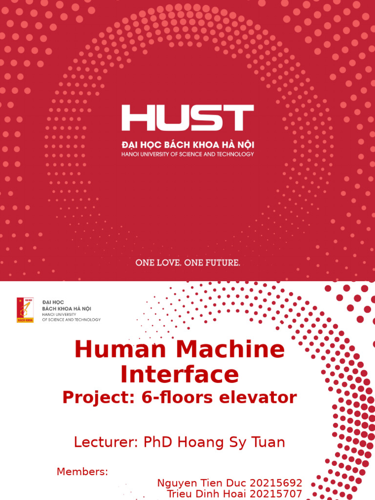 Hust Ppt Template 2022 Red 4x3 | PDF | Programmable Logic Controller ...