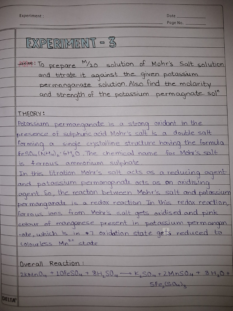 Grade 12 Titration Practical Guide | PDF | Redox | Titration