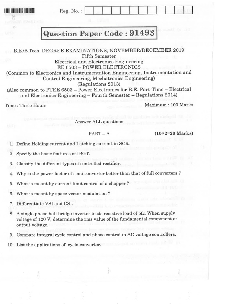 EE3591 Power Electronics - 5 | PDF | Engineering | Electronics