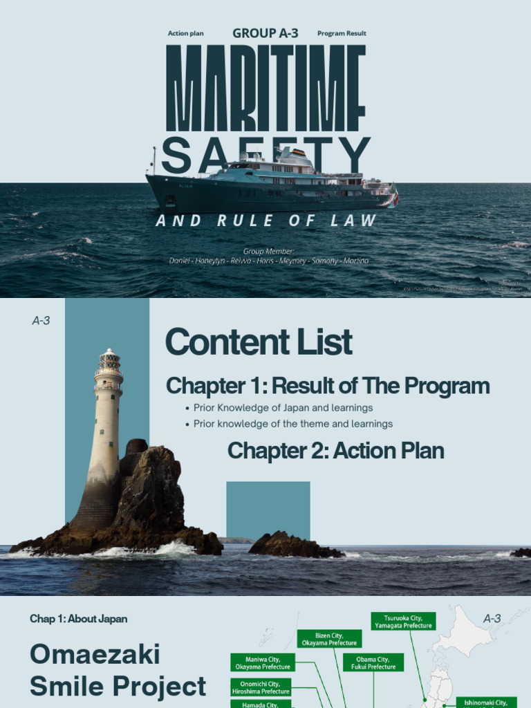 Maritime Presentation | PDF | Coast Guard | Japan