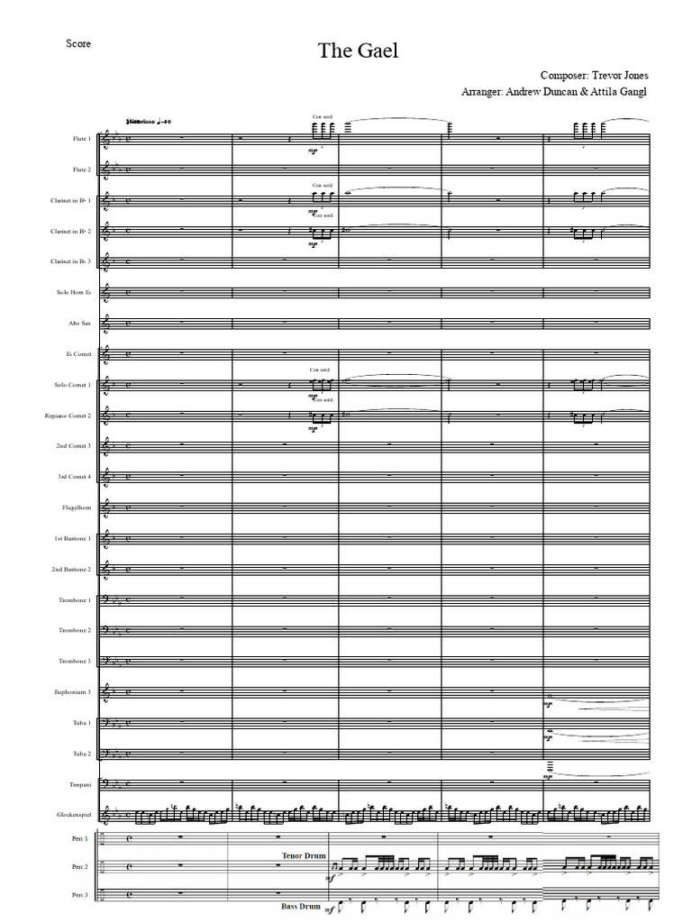 The Gael Partitúra | PDF