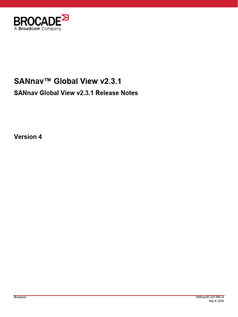 SANnavGV-231-RN-v4 | PDF | System Software | Computing