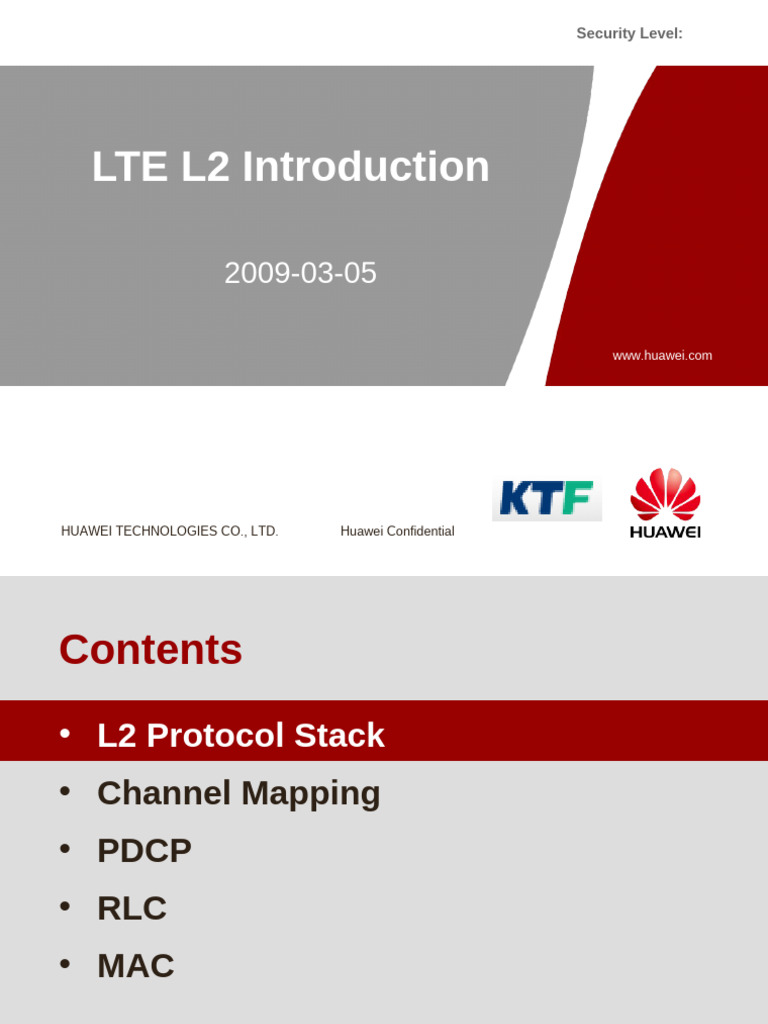 LTE Part 3 - LTE L2 Introduction | PDF | Data Transmission ...