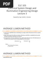 Utilization Factor | PDF | Lighting | Optics