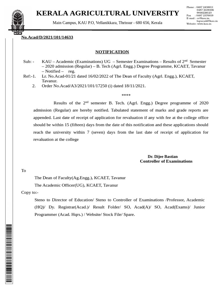 Notificatification and Tabulated Grade Report | PDF | Engineering