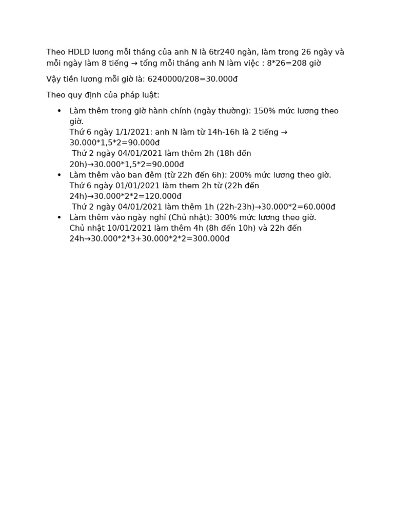 (PLDC) Xử Lý Tình Huống 6.2.5 | PDF