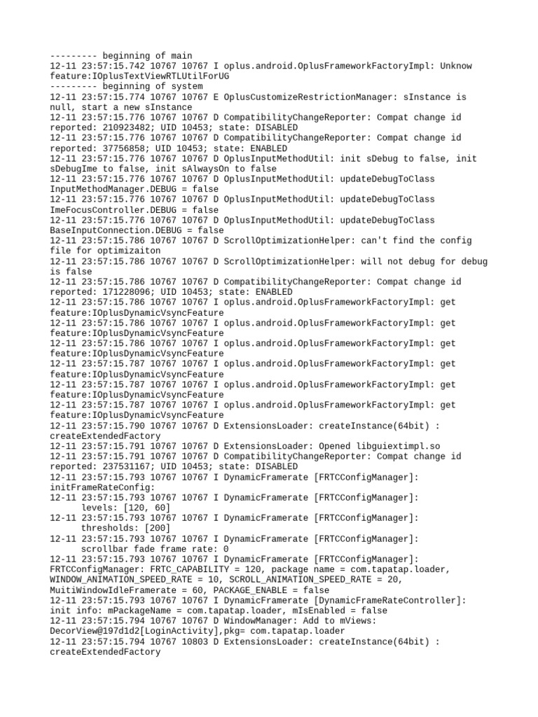 Developer Log Analysis | PDF | Computing | Software