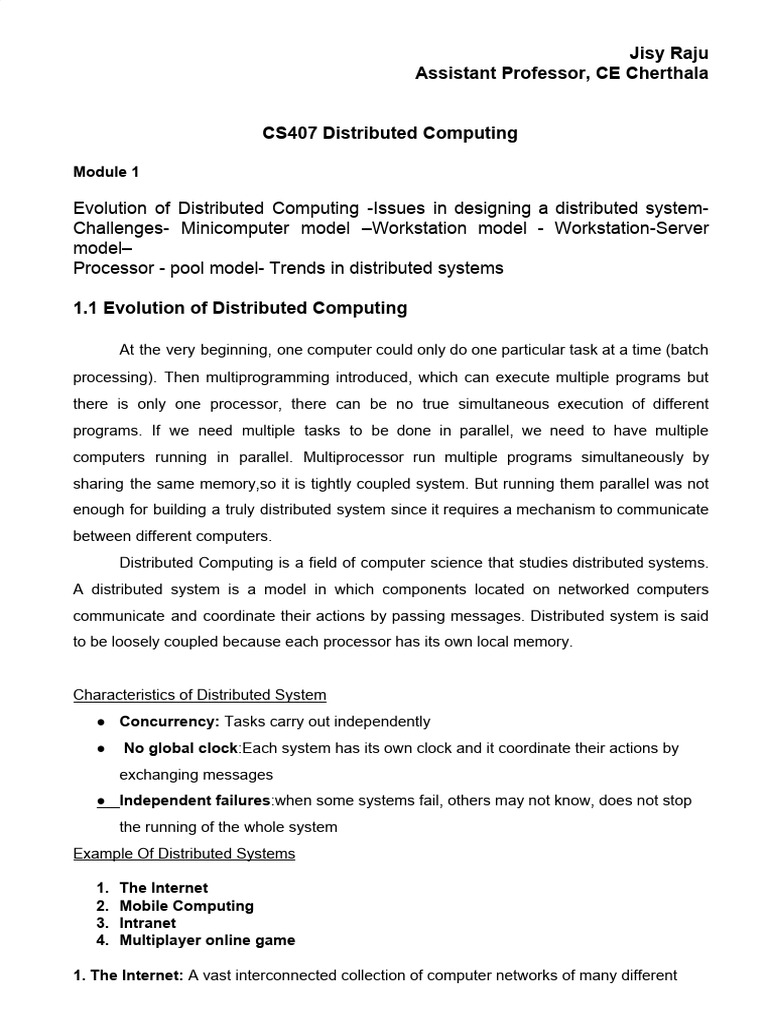DC1 | PDF | Distributed Computing | Workstation