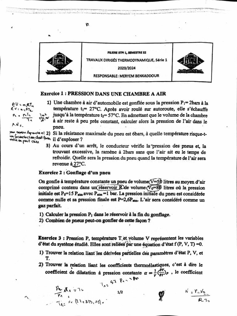 Thermo TD 1+2+3 + Correc | PDF