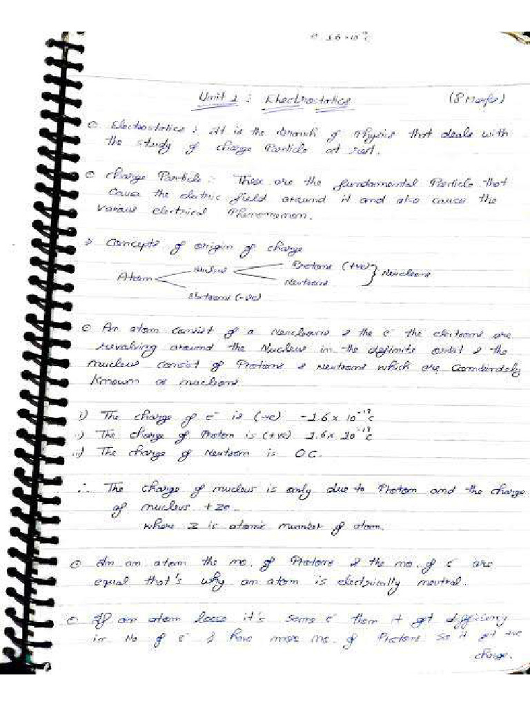 Hand Note On Harmonic Motion | PDF