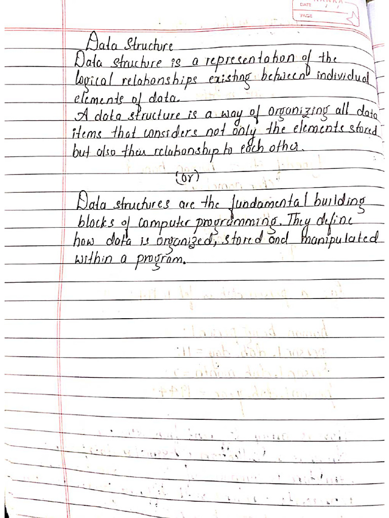 DataStructures Module1 | PDF