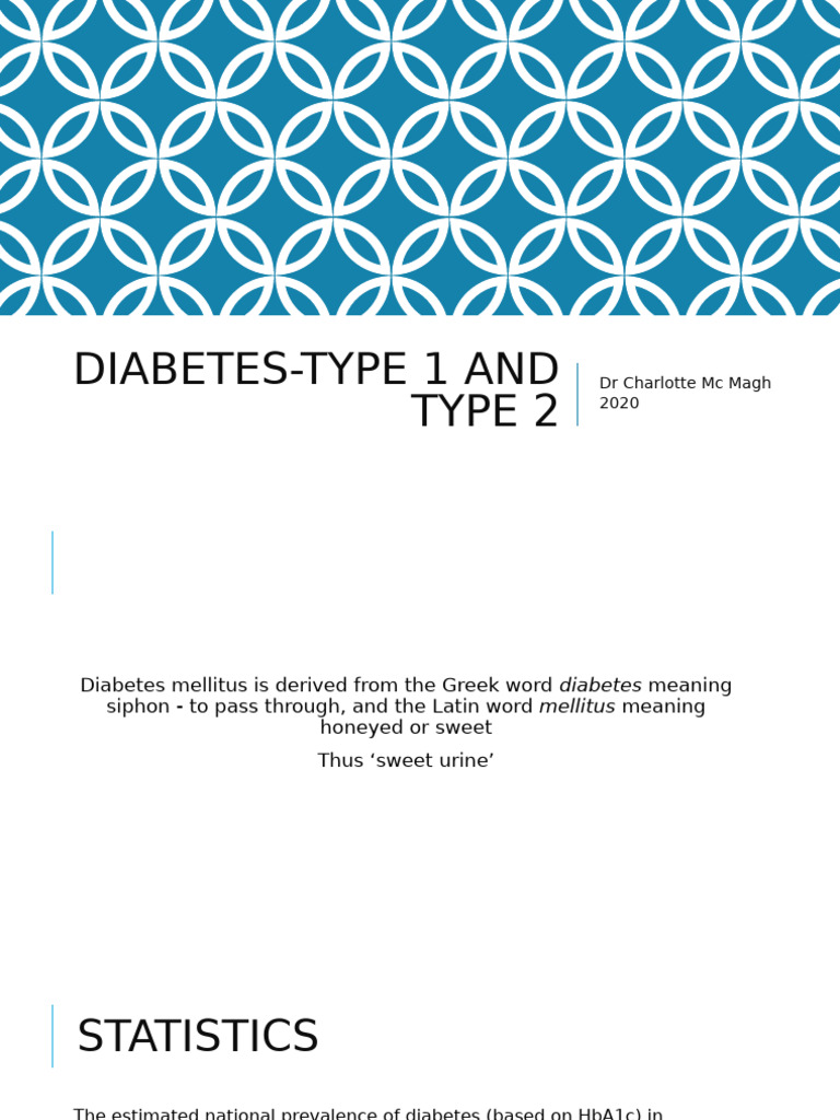 Understanding Diabetes: A Medical Overview | PDF | Diabetes | Insulin