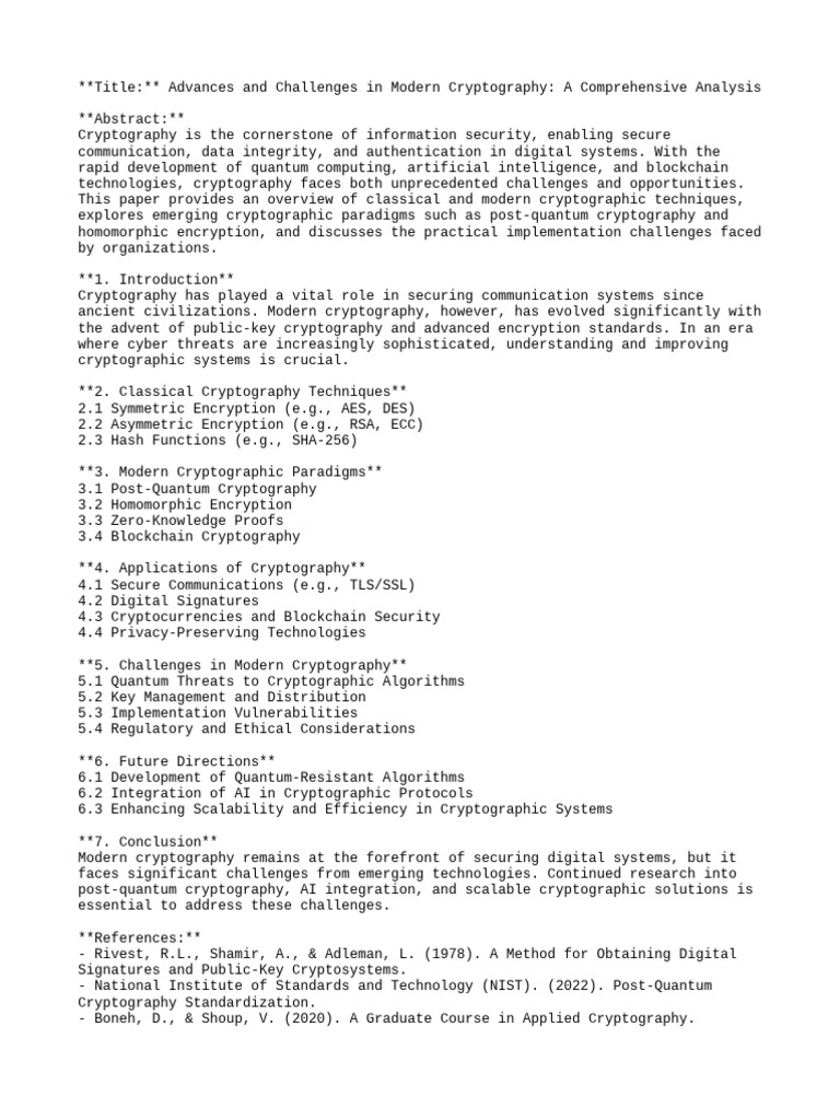 Block Chain Pdf Cryptography Public Key Cryptography