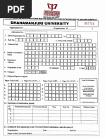 Ppu Exam Form Ug Sem 1 | PDF