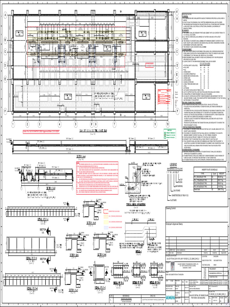APPROVED (0) - G71770-AC 281-V181-J04 - Grade Slab DWG For GIS BLDG ...