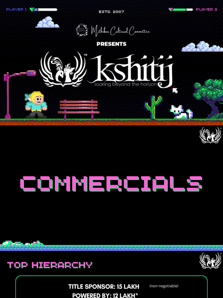 Kshitij'24 Commercials | PDF