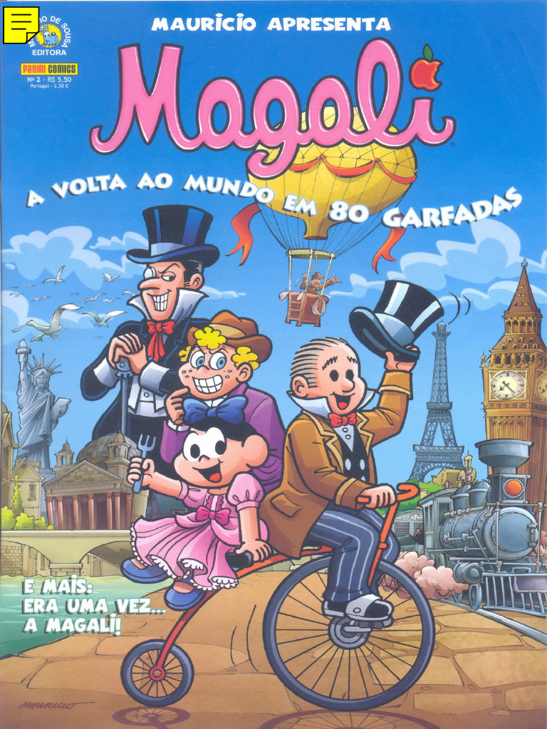 002 - Magali - A Volta Ao Mundo em 80 Garfadas | PDF