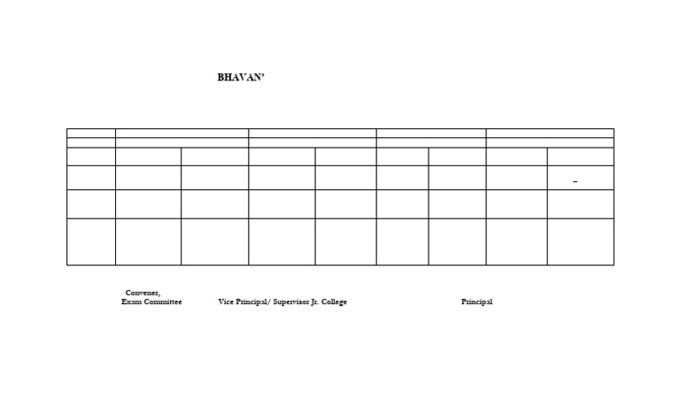 FYJC 2nd Unit Test Time Table 2425 | PDF | Science