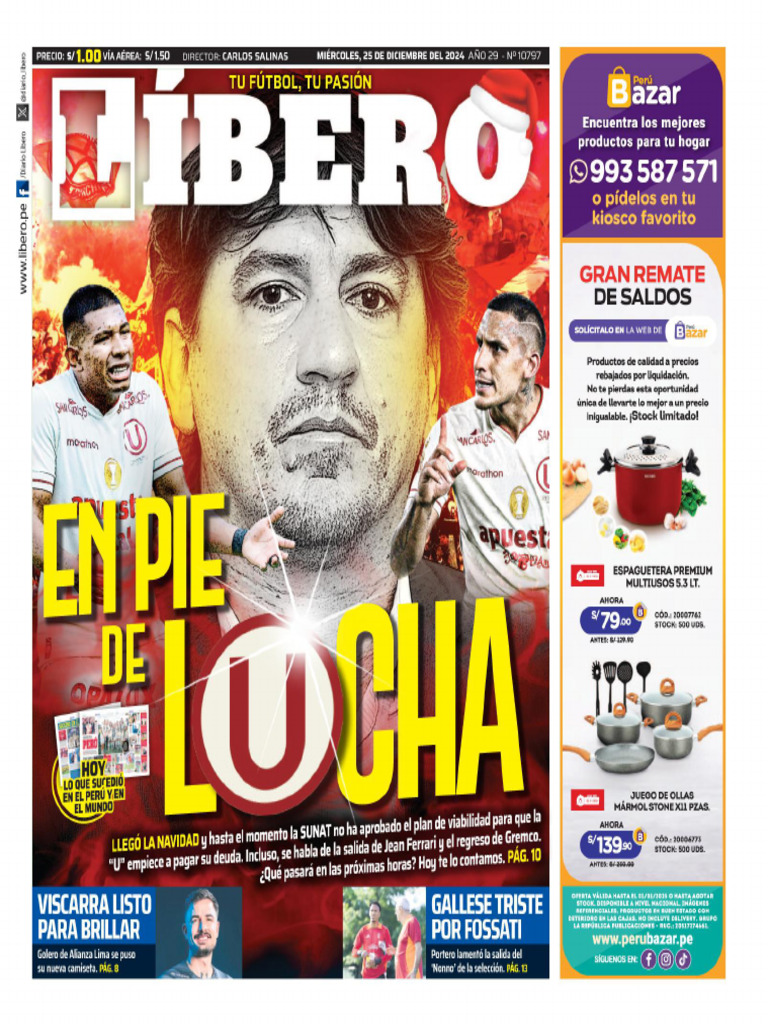 Perú??líbero® 25.12.2024 | PDF
