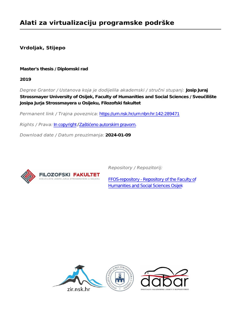 Alati Za Virtualizaciju | PDF