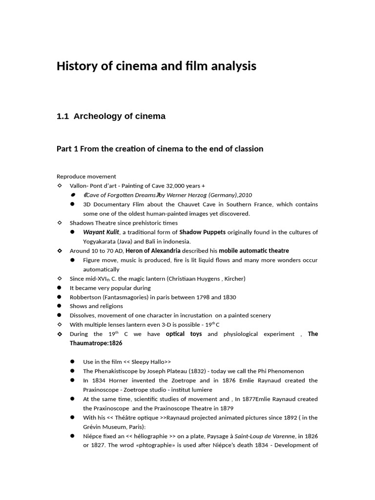 Film HIstory | PDF | Surrealism