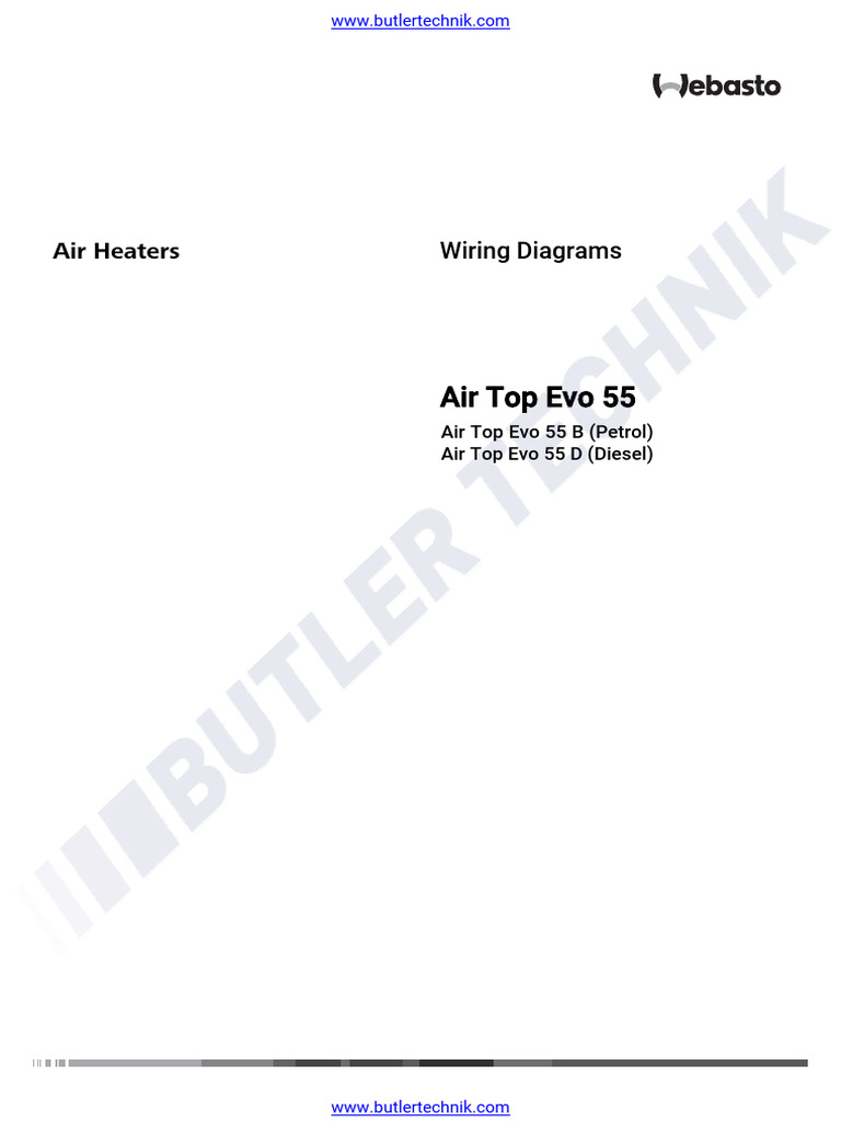 Webasto Air Top Evo 55 Heater Controller Wiring Diagram Manual | PDF ...
